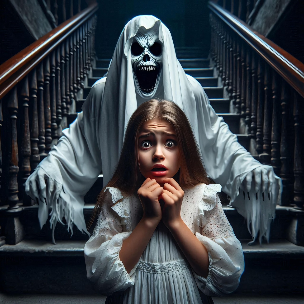 Download Ai Generated Ghost Girl Royalty Free Stock Illustration Image Pixabay