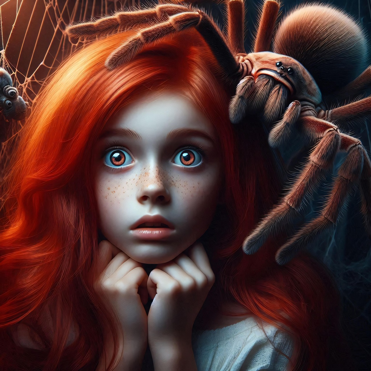 Download Ai Generated Red Hair Girl Royalty Free Stock Illustration 8484