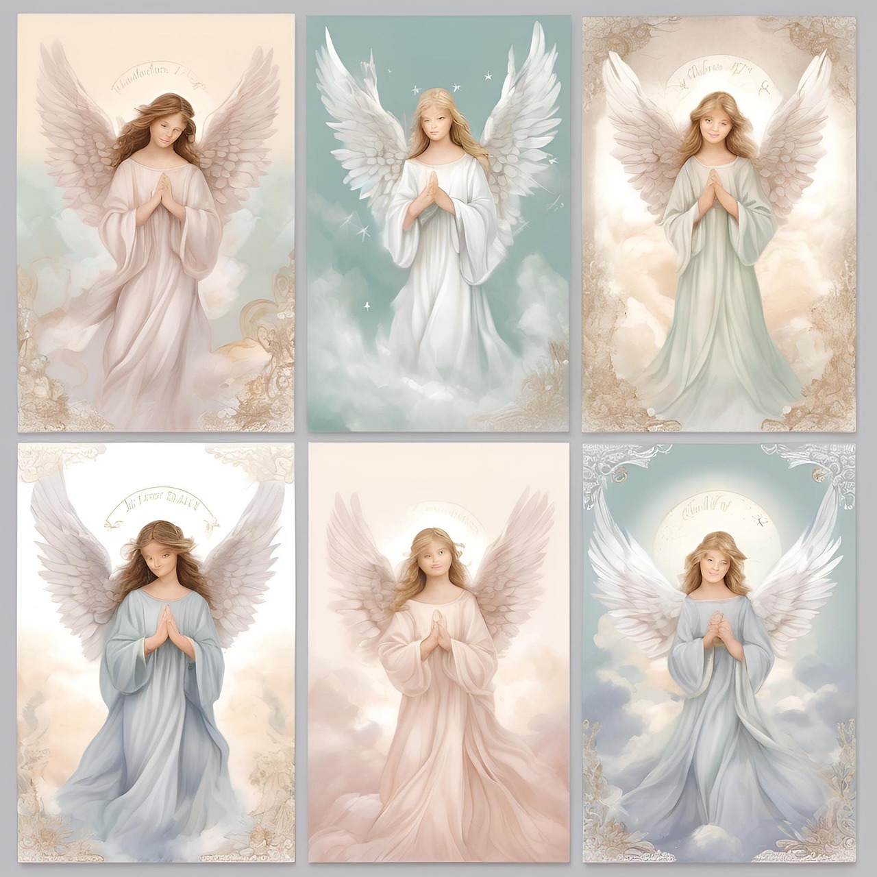 Download Angel Art, Angel Wings, Angel Cards. Royalty-Free Stock Illustration Image - Pixabay