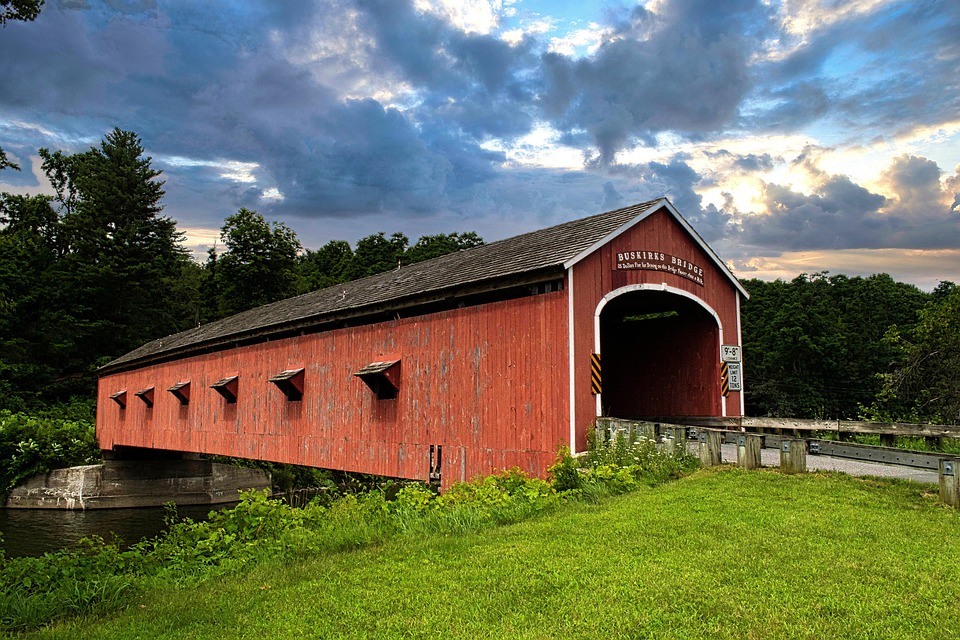 Landscape Historic Covered Bridge - Free photo on Pixabay - Pixabay