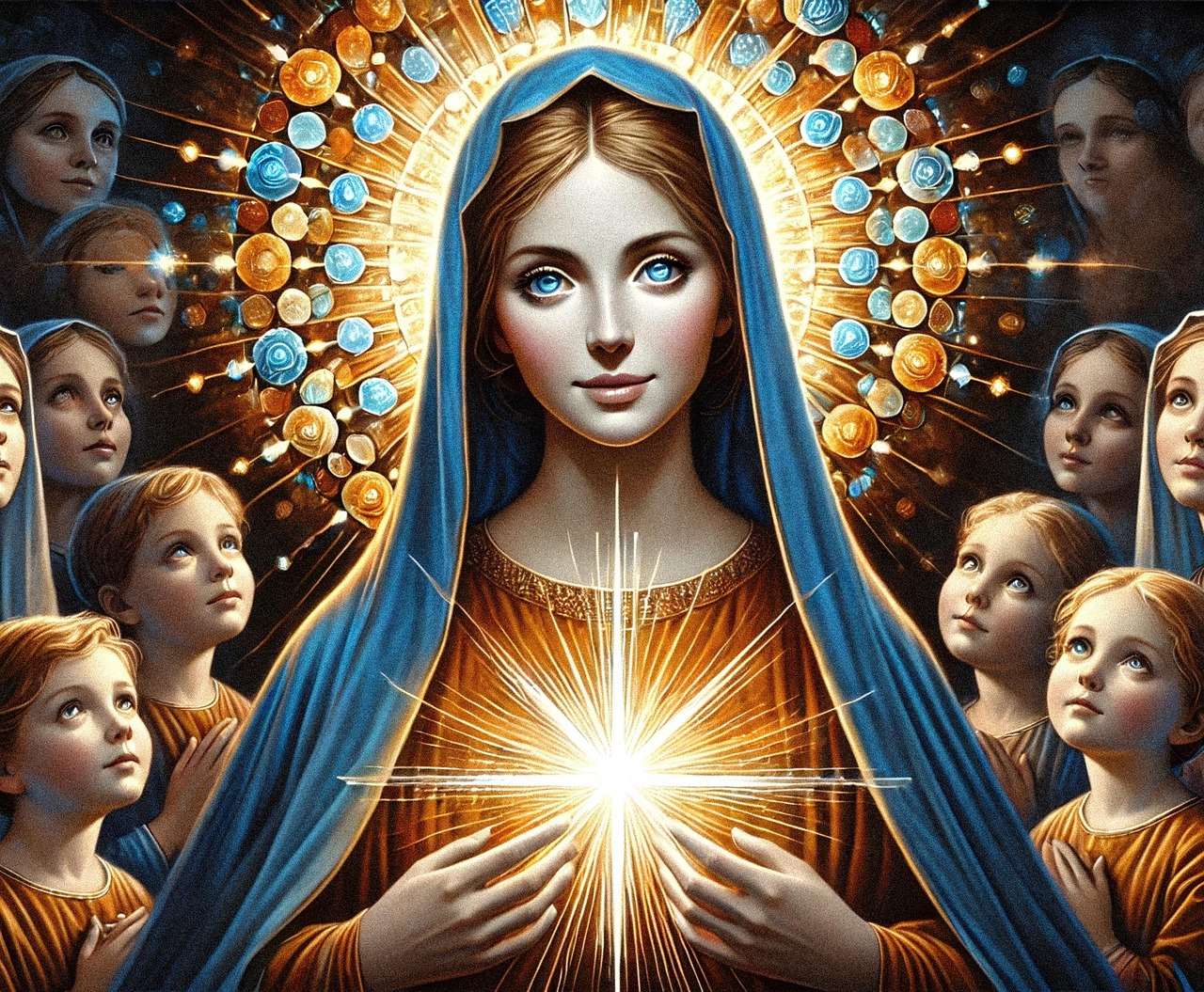 Mãe Maria Sagrado Divino - Imagens grátis no Pixabay - Pixabay