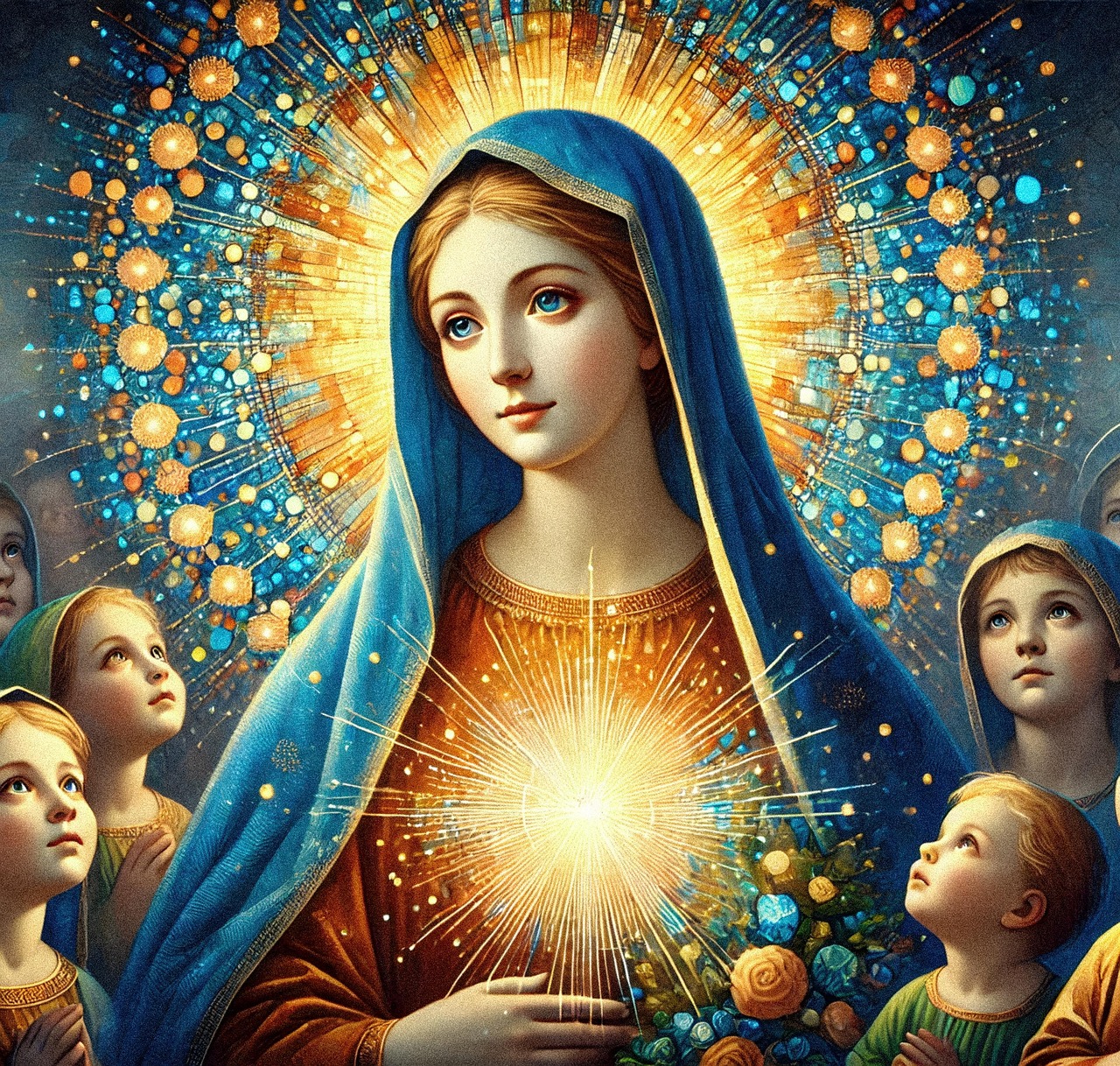 Download Mothermary, Holy, Divine. Royalty-Free Stock Illustration ...
