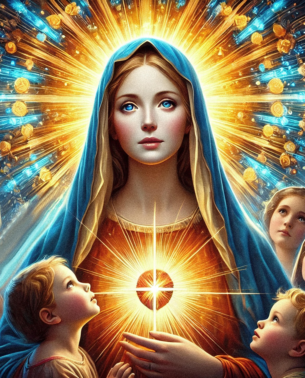 Download Mothermary, Holy, Divine. Royalty-Free Stock Illustration ...