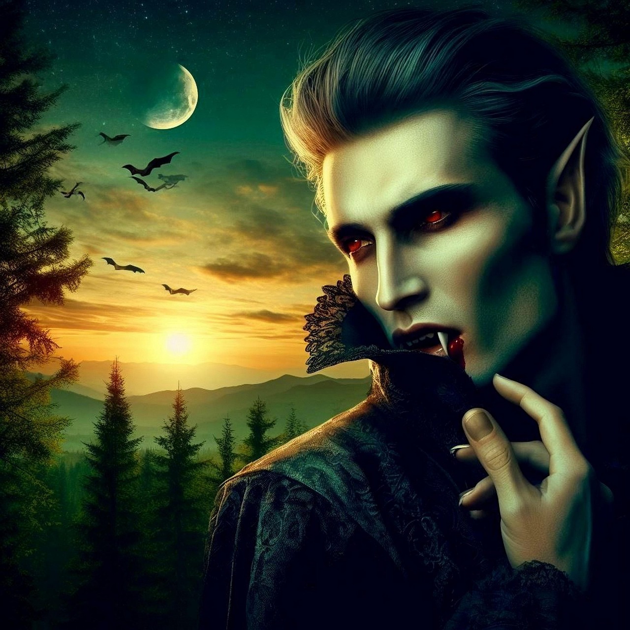 Vampir Halloween Grusel - Kostenloses Bild auf Pixabay - Pixabay
