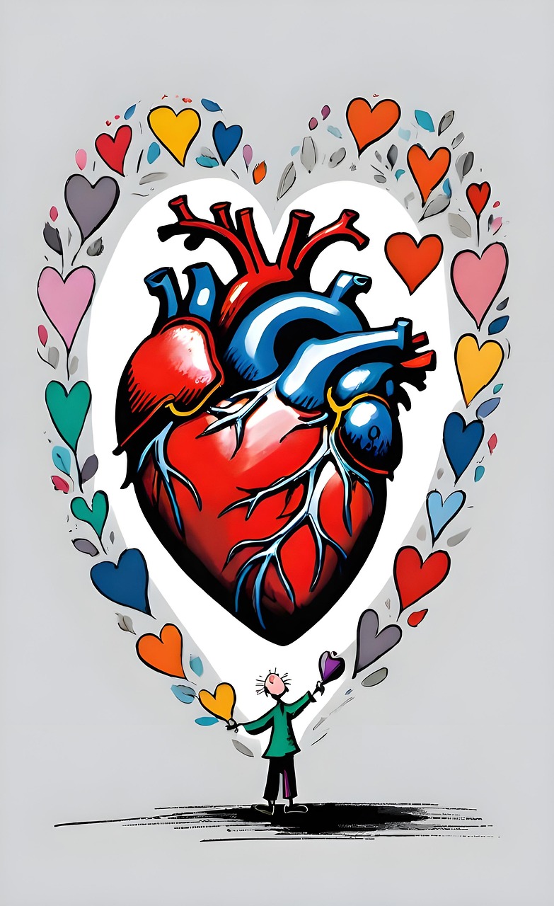 Download Ai Generated, Hearts, Colorful. Royalty-Free Stock ...