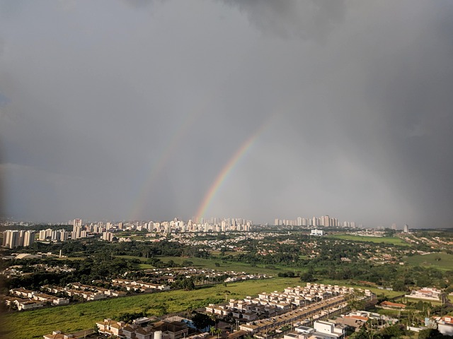 Arc-En-Ciel Panorama Double Arc En - Photo gratuite sur Pixabay