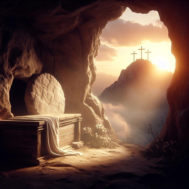 Download Ai Generated, Tomb, Jesus. Royalty-Free Stock Illustration ...