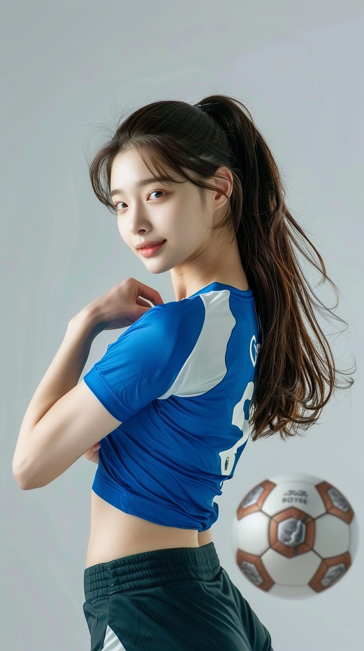 Download Ai Generated, Football, Athlete. Royalty-Free Stock ...