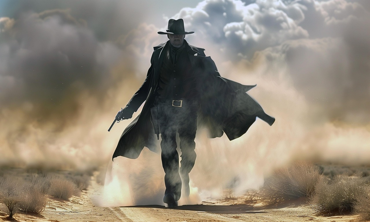 Download Cowboy, Gunslinger, Western. Royalty-Free Stock Illustration ...