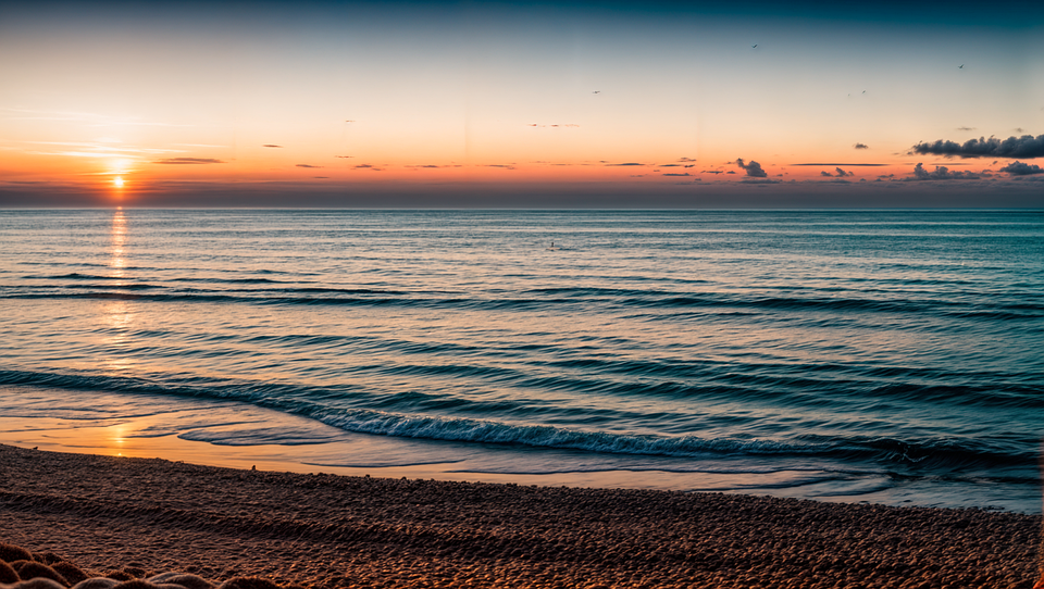 Sunset Laut Pantai - Gambar gratis di Pixabay - Pixabay