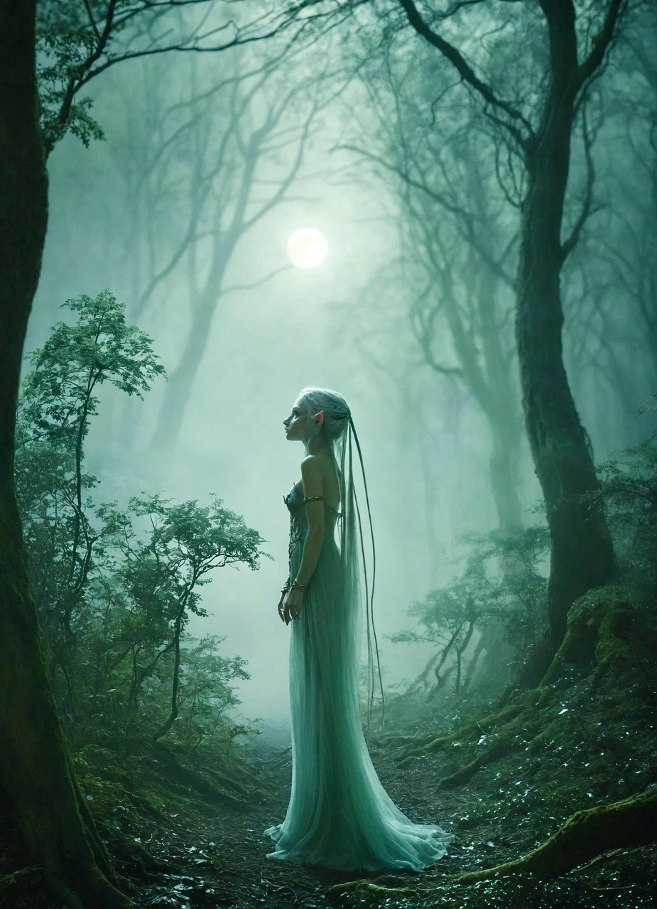 Download Elf, Pretty, Forest. Royalty-Free Stock Illustration Image ...