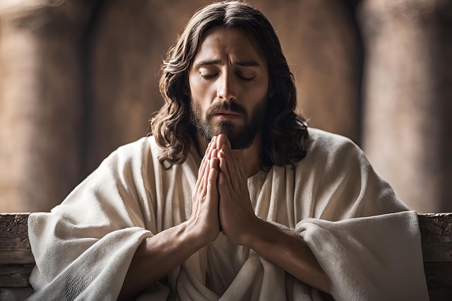 Download Jesus, Christ, Praying. Royalty-Free Stock Illustration Image ...