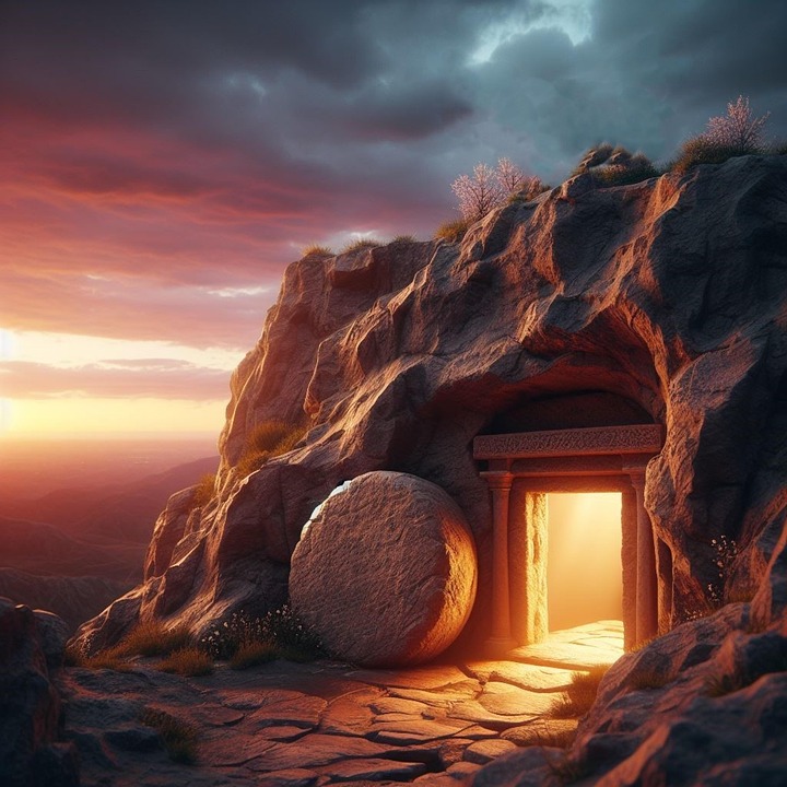 Download Ai Generated, Tomb, Jesus. Royalty-Free Stock Illustration ...