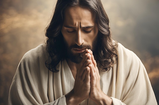 Download Jesus, Christ, Praying. Royalty-Free Stock Illustration Image ...