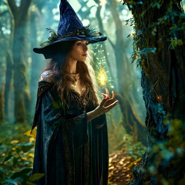 Download Ai Generated, Lady, Witch. Royalty-Free Stock Illustration ...