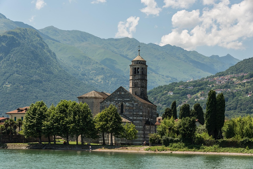 Lake Como Church City - Free photo on Pixabay