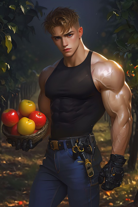 Download Ai Generated, Man, Muscular. Royalty-Free Stock Illustration ...