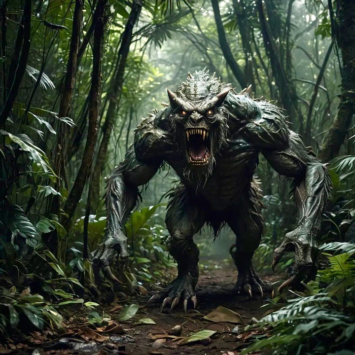 Download Ai Generated, Monster, Nature. Royalty-Free Stock Illustration ...