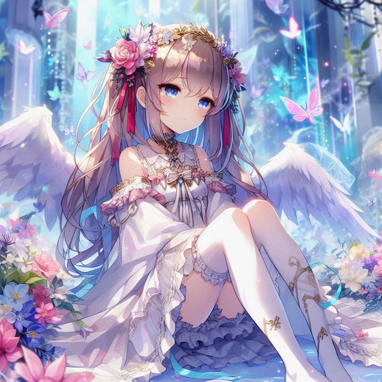 Download Ai Generated Woman Angel Royalty Free Stock Illustration 4038
