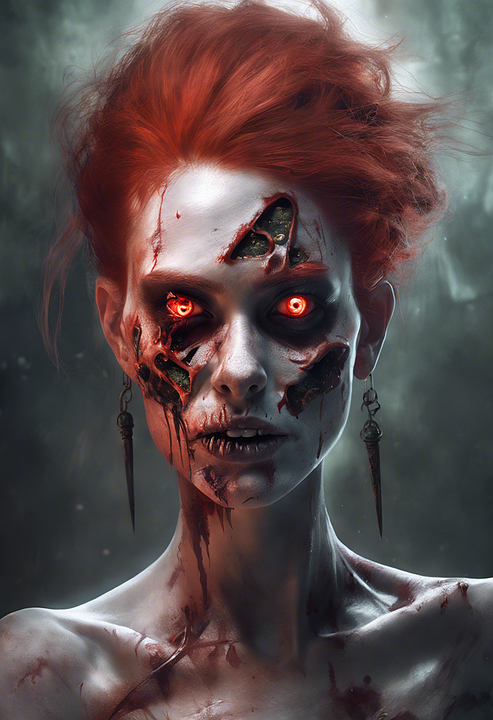 Download Ai Generated, Zombie, Horror. Royalty-Free Stock Illustration ...