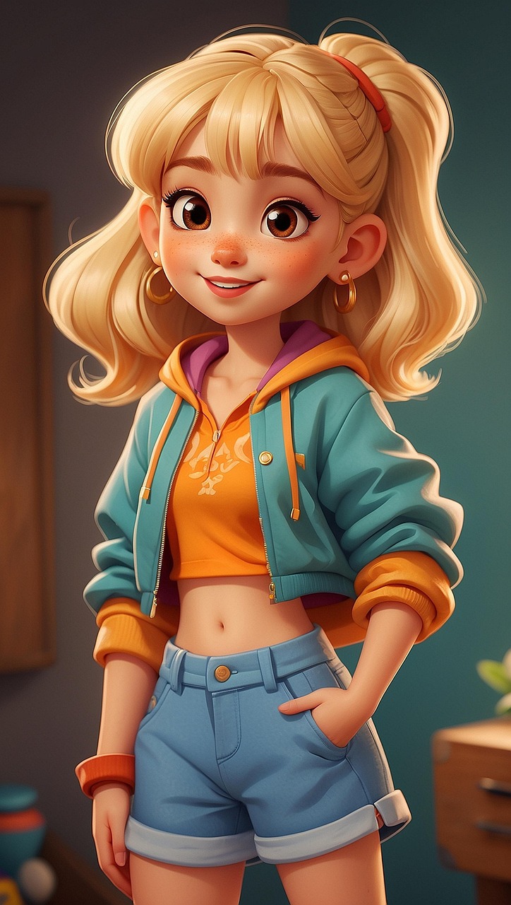 Download Ai Generated, Teenager, Girl. Royalty-Free Stock Illustration ...