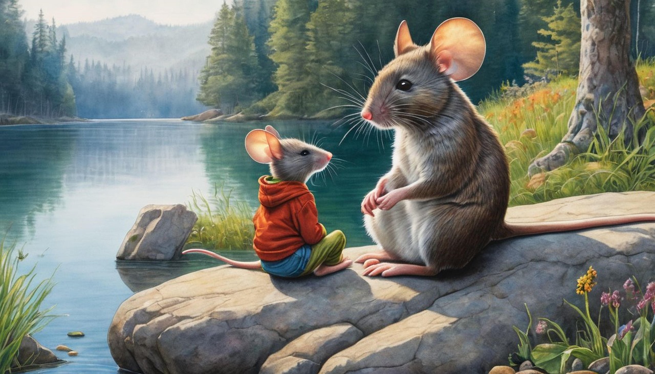 Download Mouse, Rodent, Landscape. Royalty-Free Stock Illustration ...