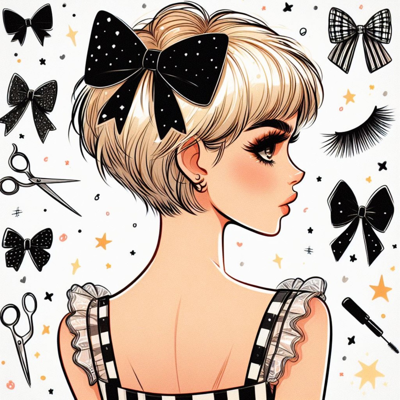 Download Girl, Grind, Fashion. Royalty-Free Stock Illustration Image ...