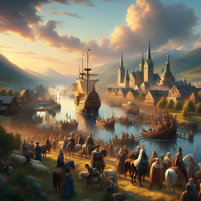 Download Ai Generated, The Middle Ages, Castle. Royalty-Free Stock ...