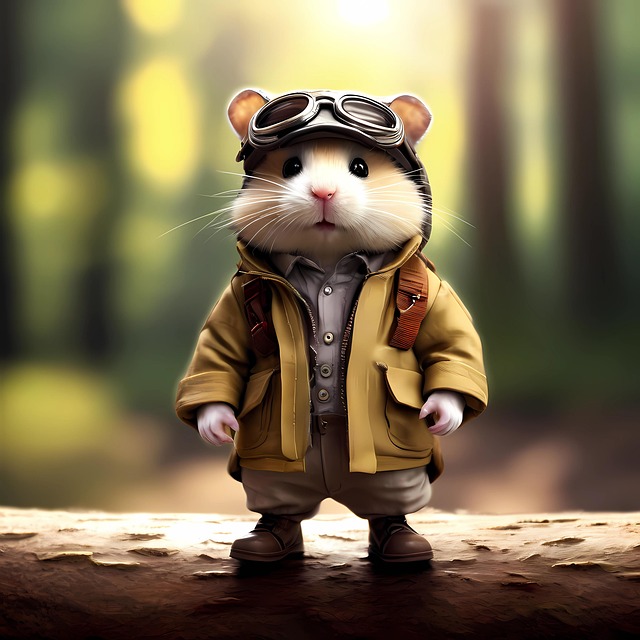 Download Hamster, Animals, Pilot. Royalty-Free Stock Illustration Image ...