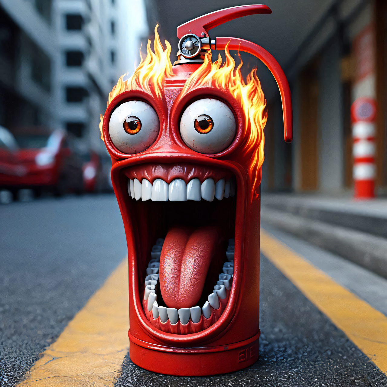 Download Ai Generated Fire Fire Extinguisher Royalty Free Stock Illustration Image Pixabay