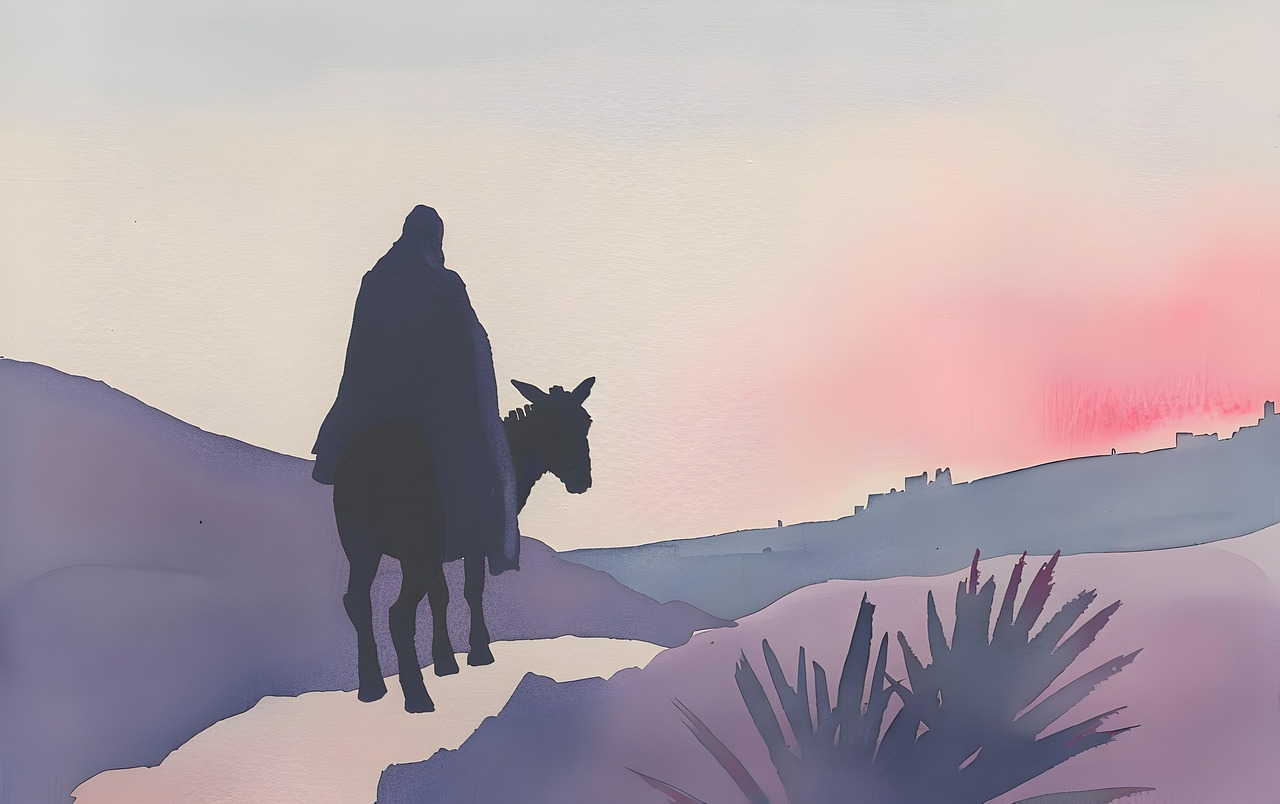 Download Ai Generated Journey Donkey Royalty Free Stock Illustration