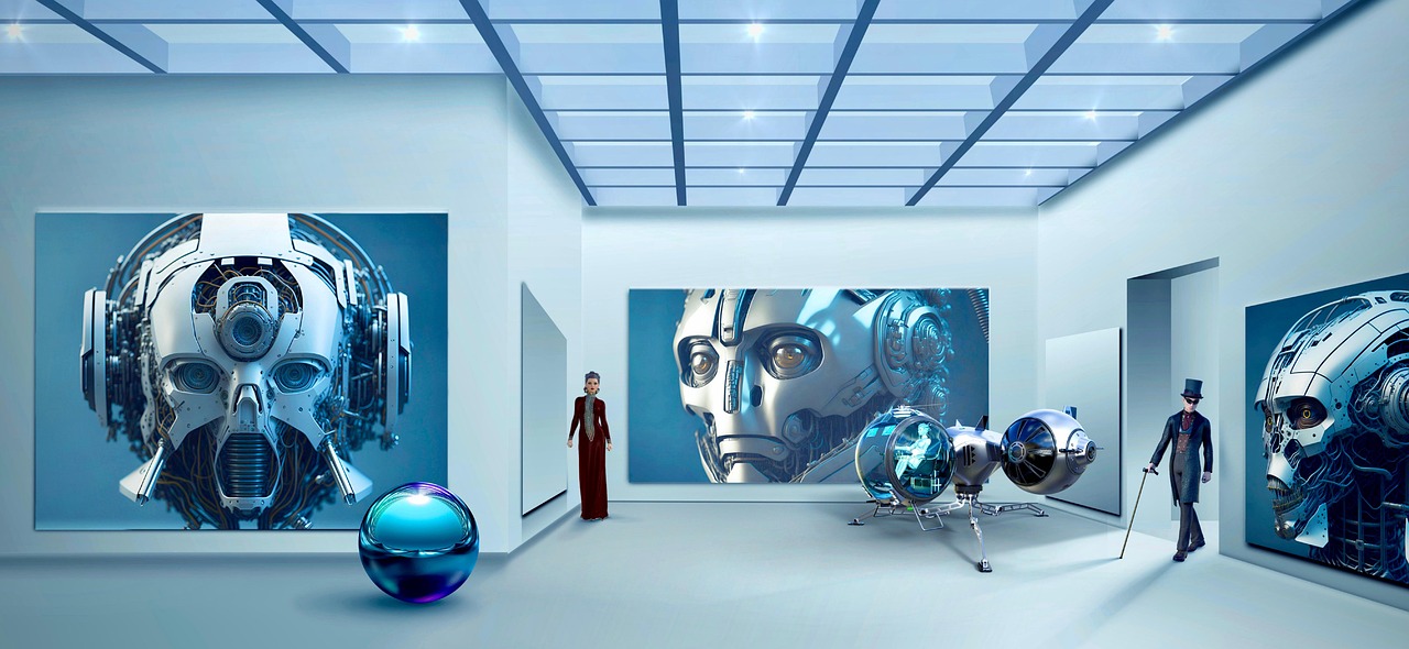 Download Exhibition, Robotics, Future. Royalty-Free Stock Illustration ...
