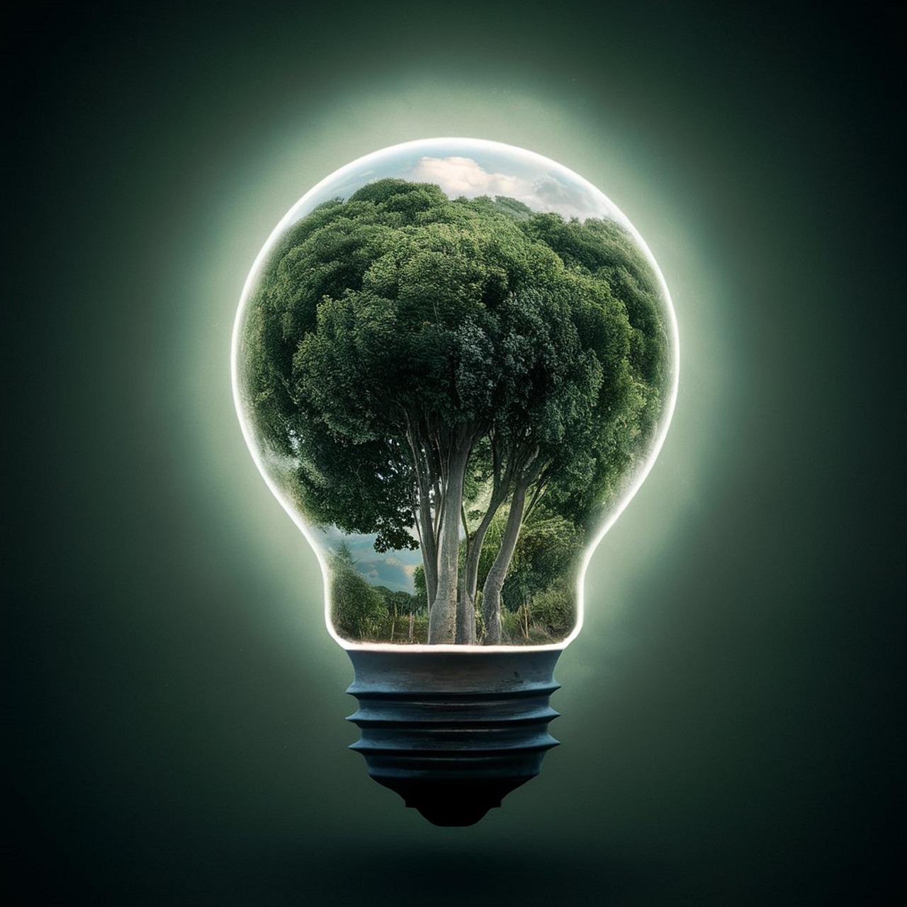 Download Nature, Light Bulb, Surreal. Royalty-Free Stock Illustration ...