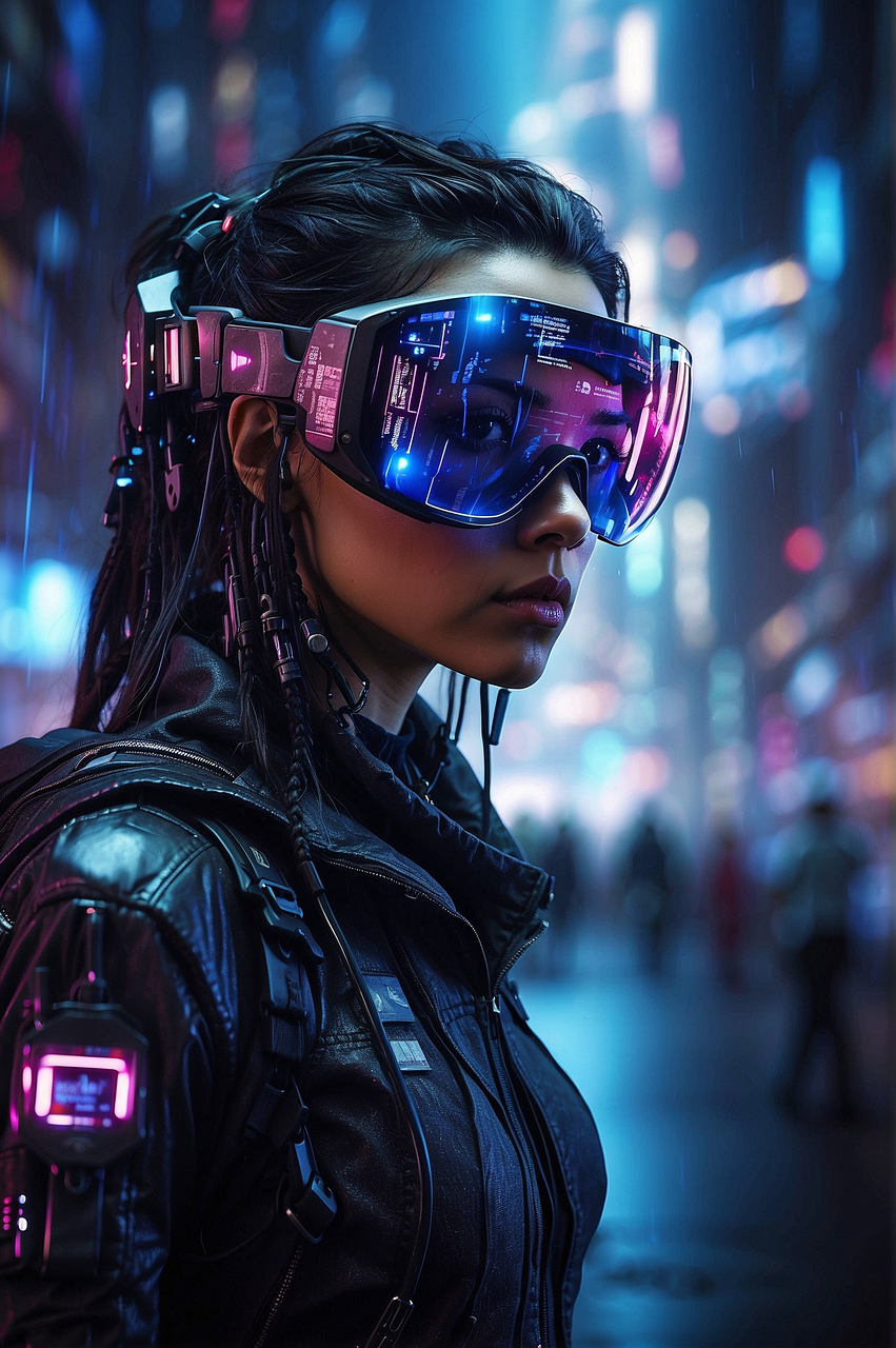 Ai Generado Mujer Joven Cyberpunk - Imagen gratis en Pixabay - Pixabay