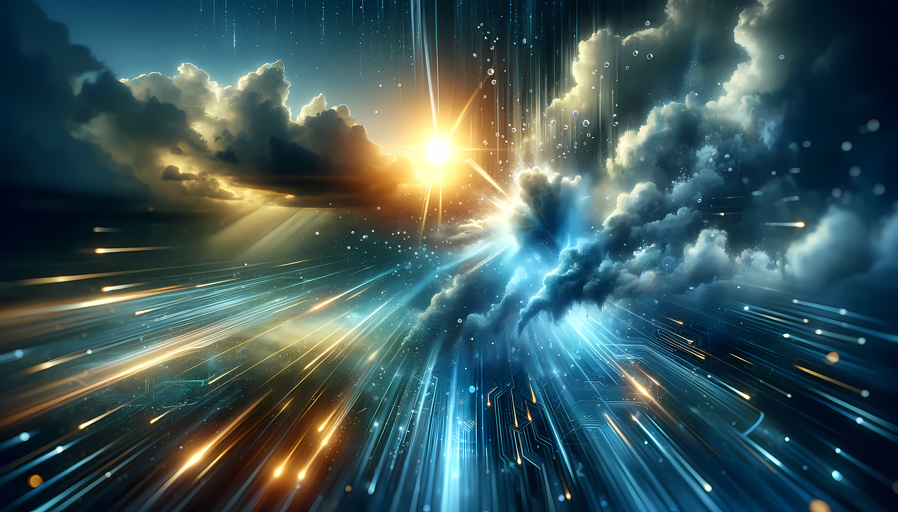 Download Ai Generated Sky Clouds Royalty Free Stock Illustration