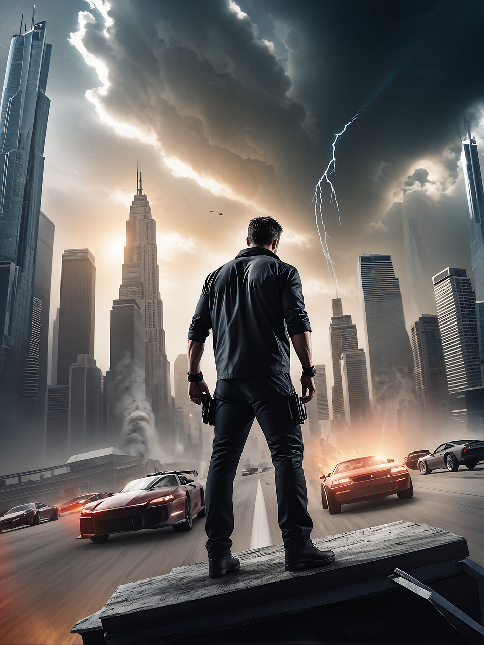 Download Ai Generated, Man, Action. Royalty-Free Stock Illustration ...