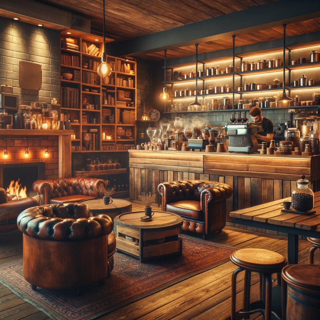 Download Ai Generated, Cafe, Bar. Royalty-Free Stock Illustration Image ...