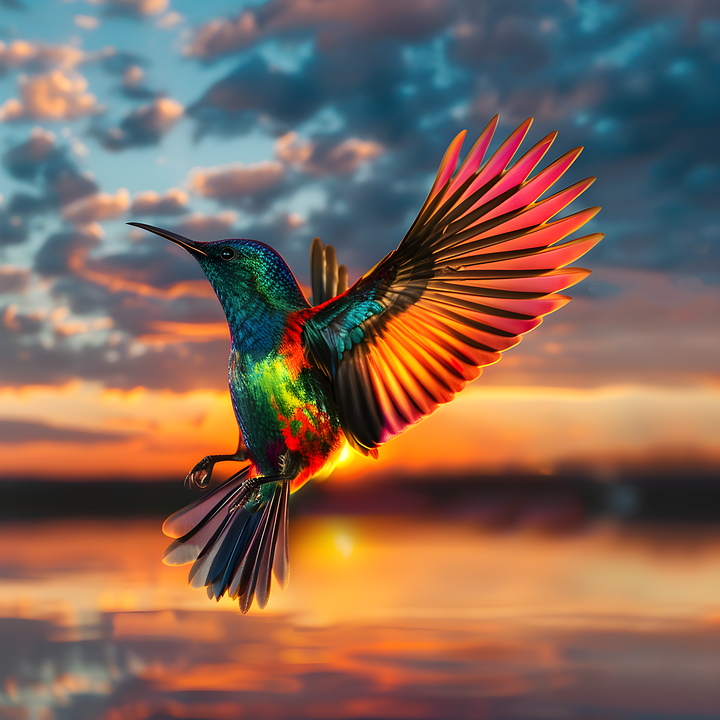 Download Ai Generated, Hummingbird, Bird. Royalty-Free Stock ...