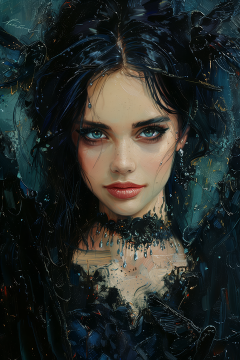 Download The Morrigan Morrigan Celtic Mythology Royalty Free Stock
