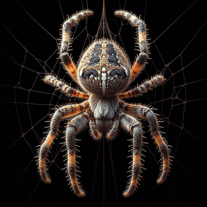 Download Spider, Cross Spider, Arachnida. Royalty-Free Stock ...