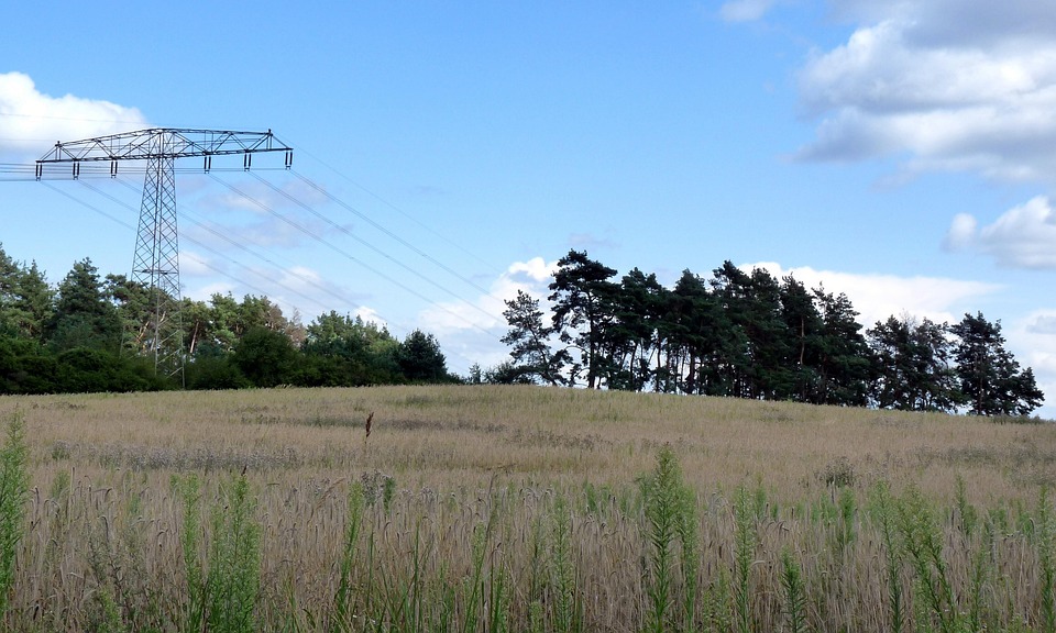 Electricity High Voltage Landscape - Free photo on Pixabay