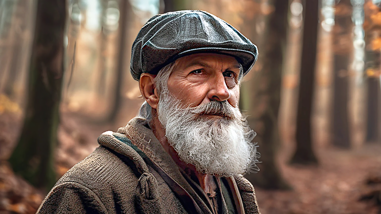 Download Man, Forest, Portrait. Royalty-Free Stock Illustration Image ...