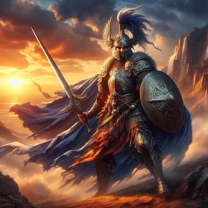 Download Men, Fantasy, Warrior. Royalty-Free Stock Illustration Image ...