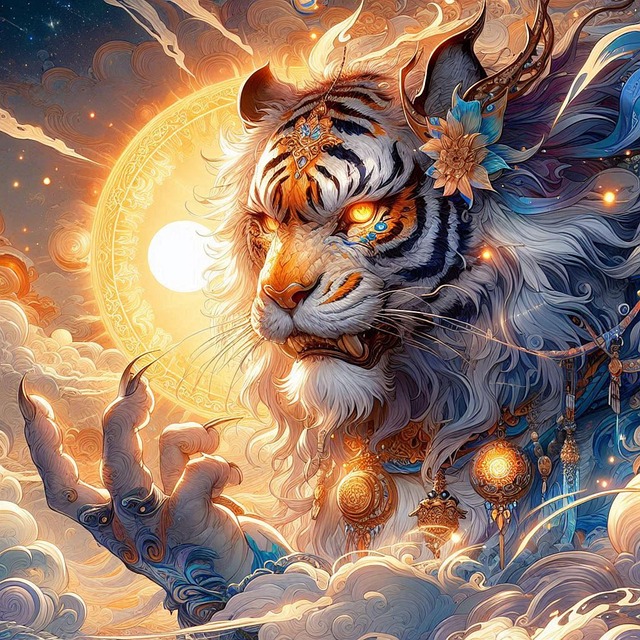 Download Ai Generated, Tiger, Nature. Royalty-Free Stock Illustration ...