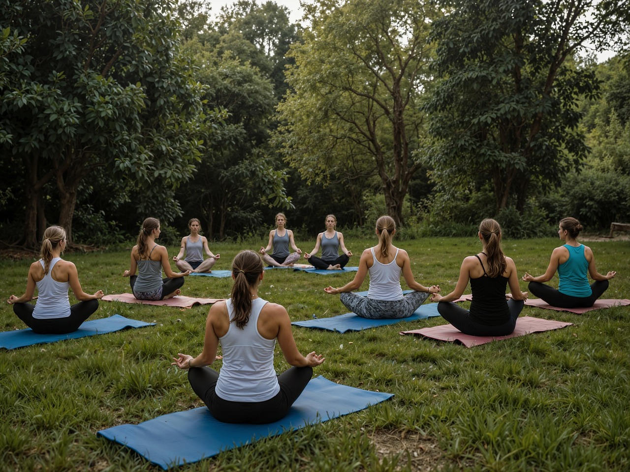 Download Ai Generated Yoga Meditation Royalty Free Stock Illustration Image Pixabay