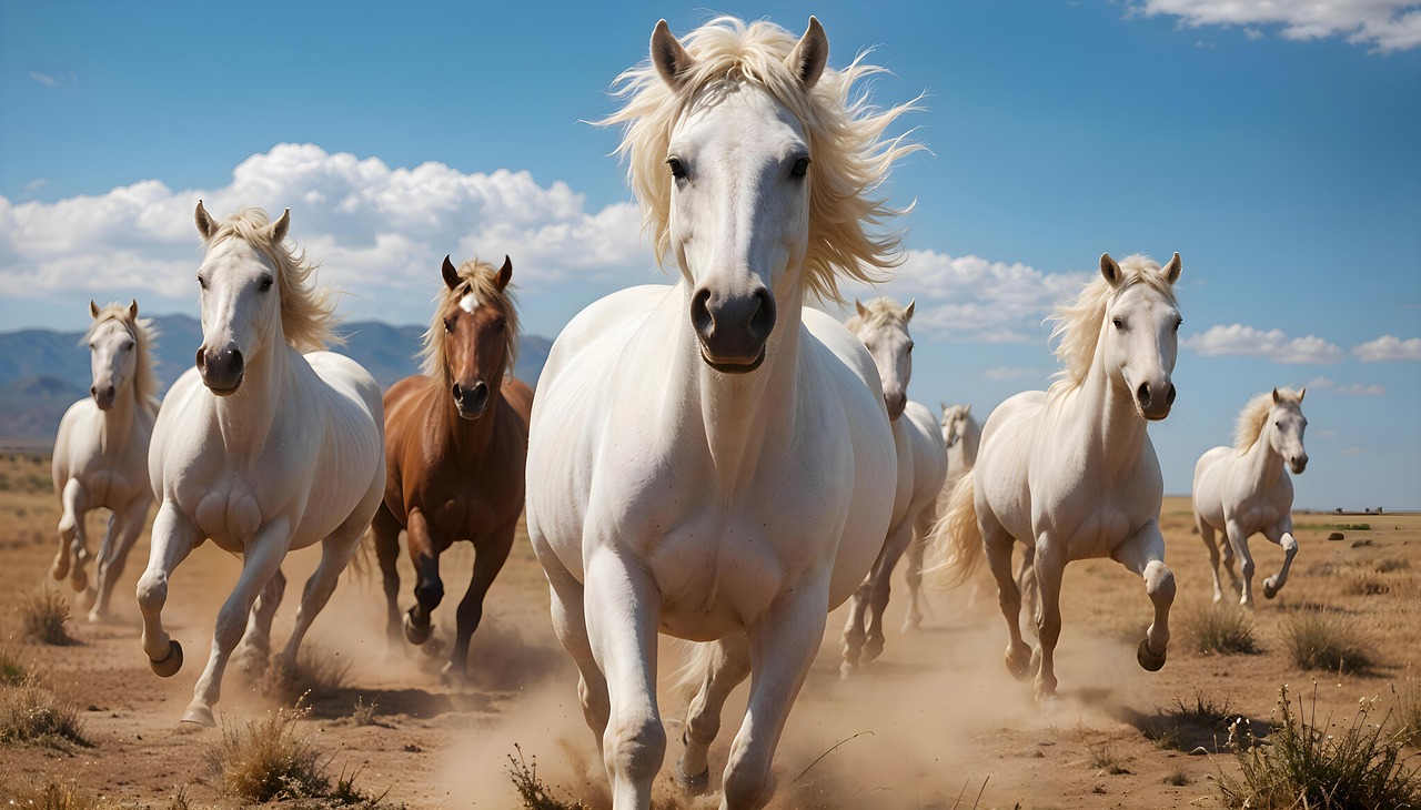 Download Horses, Herd, Animals. Royalty-Free Stock Illustration Image ...