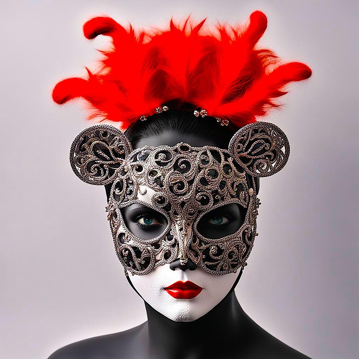 Download Woman, Beautiful, Masked. Royalty-Free Stock Illustration ...