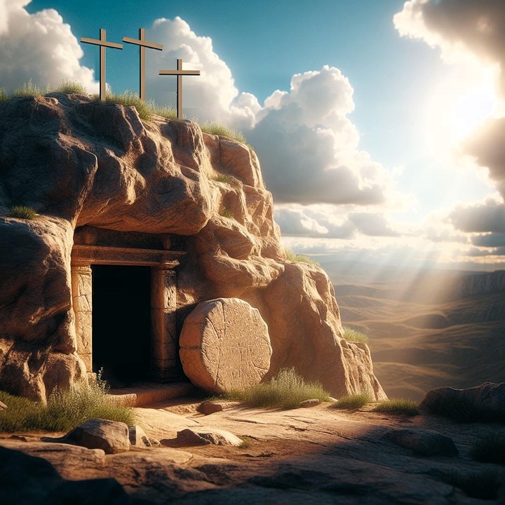 Download Ai Generated, Tomb, Easter. Royalty-Free Stock Illustration ...