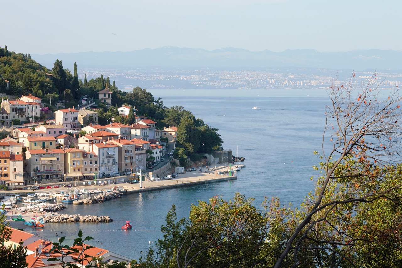 Mošćenička Draga Croácia Panorama - Foto gratuita no Pixabay