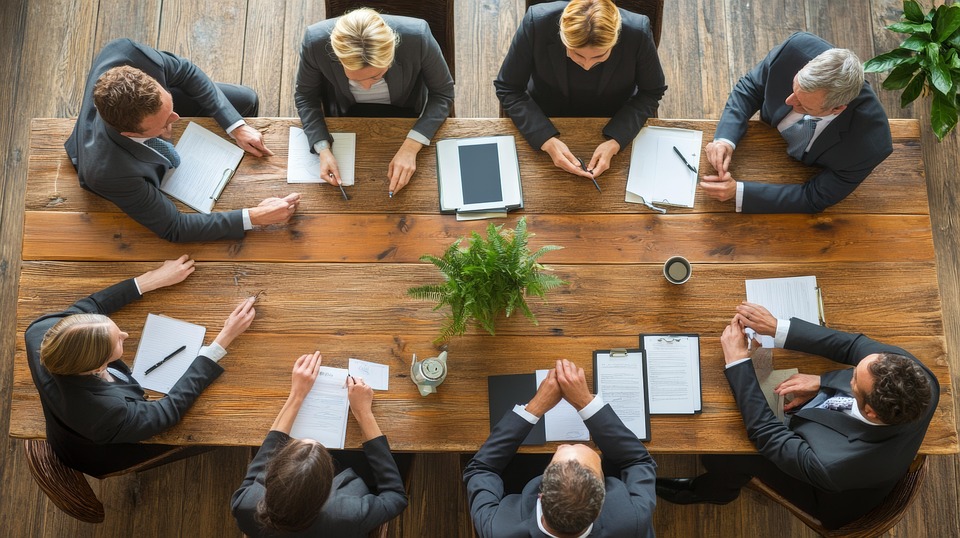 Download Business, Meeting, Office. Royalty-Free Stock Illustration ...